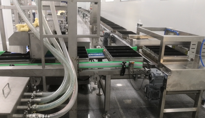 Suction Depanner Spiral Cooler Sandwich Loaf Bread Production Line