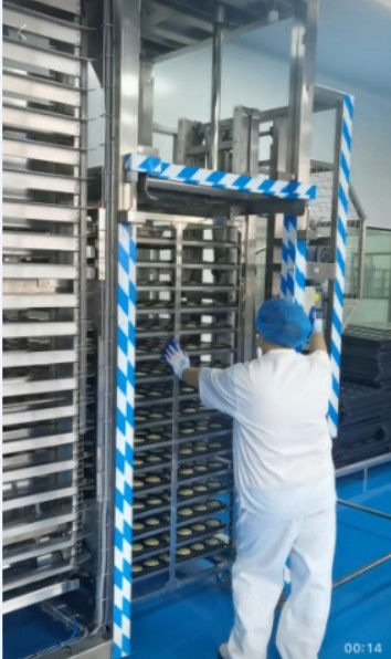 Tray Stacker Auto Trolley Loader , Ergonomic Auto Trolley Unloader