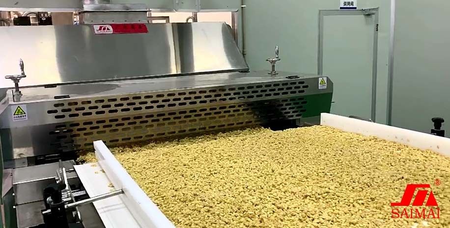ISO 9000 SUS304 Automation Grain Crisp Production Line
